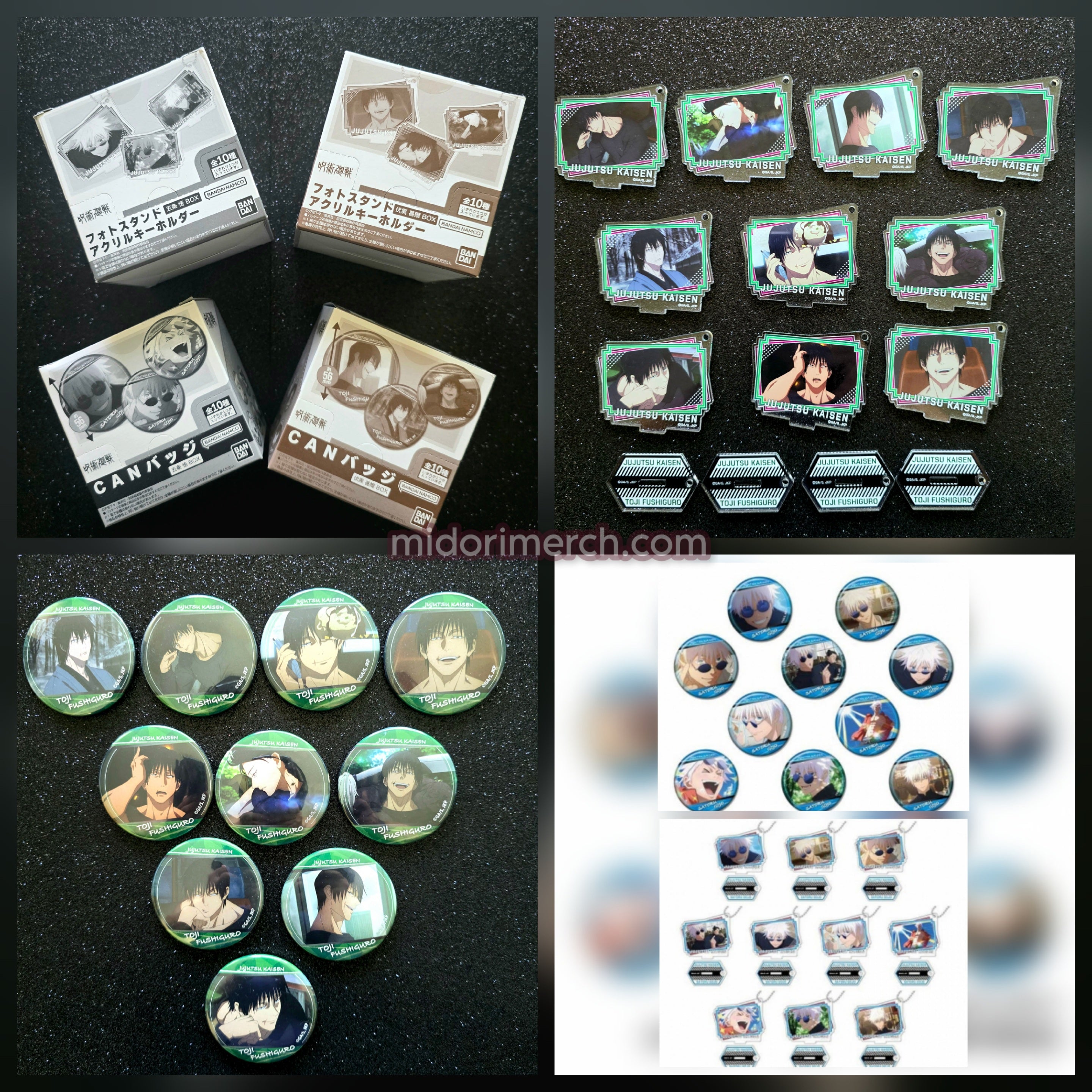 Hidden Inventory Toji & Gojo Blind Items! – MidoriMerch