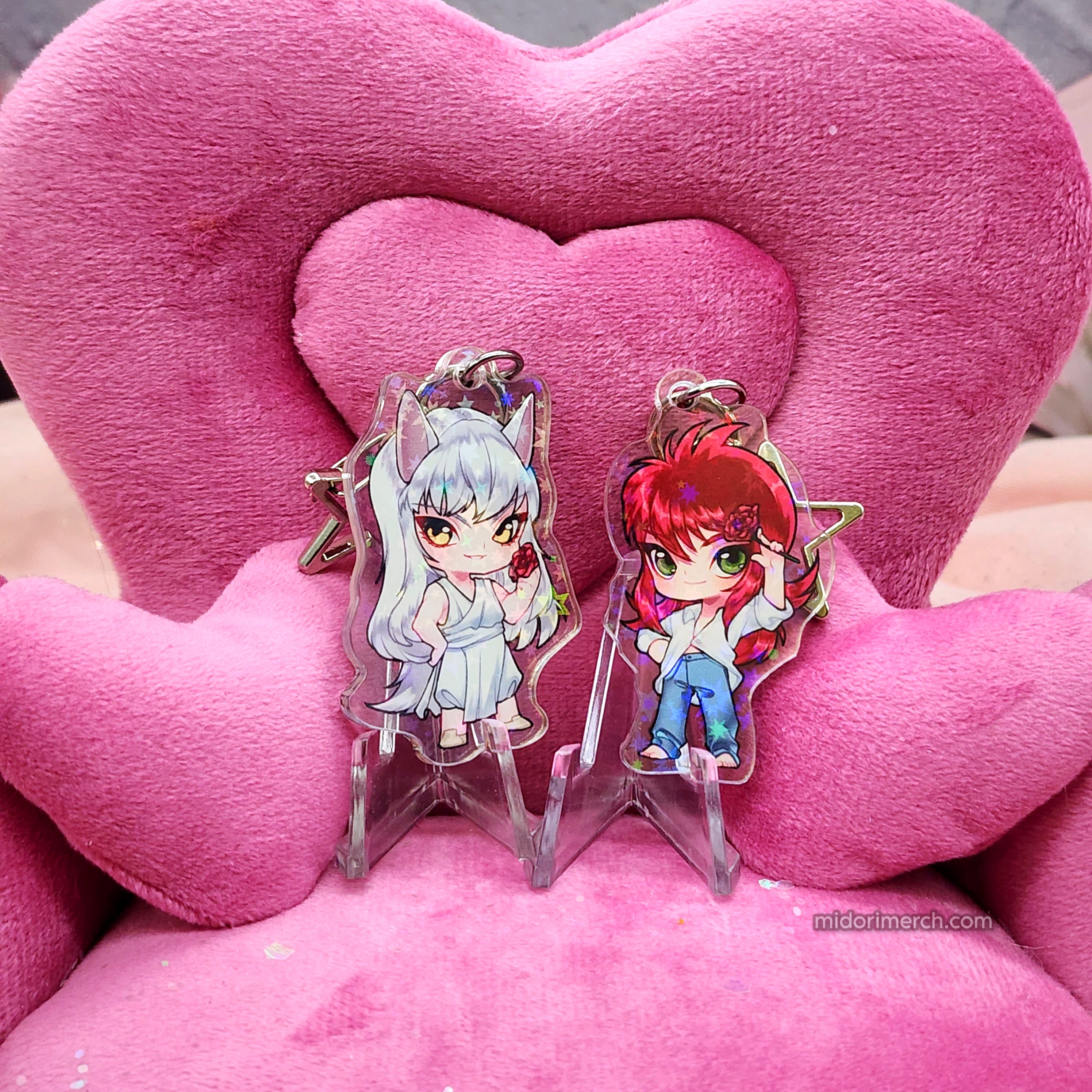 Holo Fox Charms – MidoriMerch